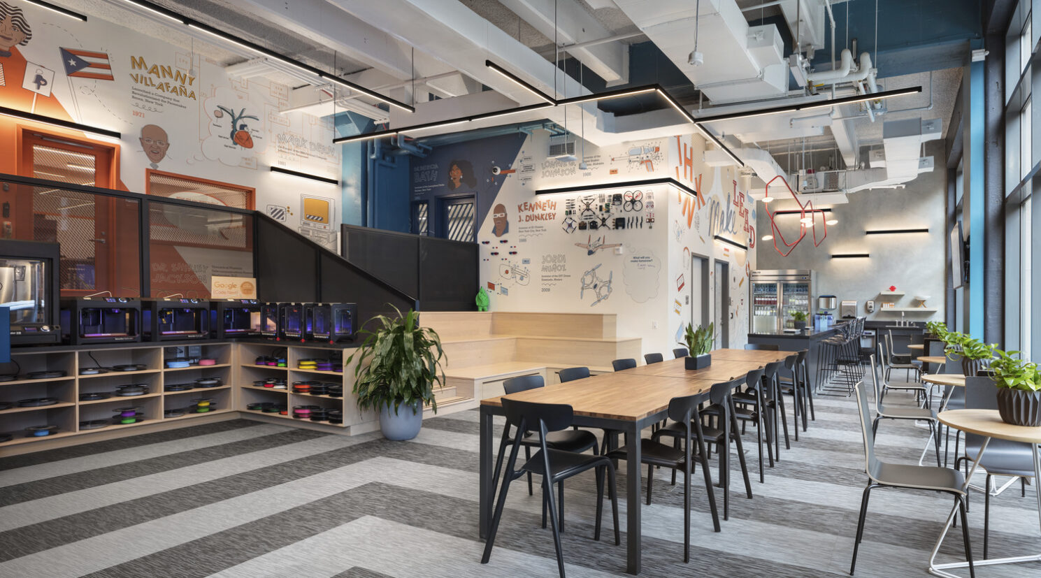 2021 Interior Design Competition Finalist: Google Code Next - HLW