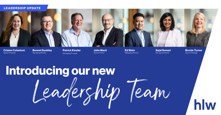 HLW Announces Three New Managing Partners, Forming New Global ...